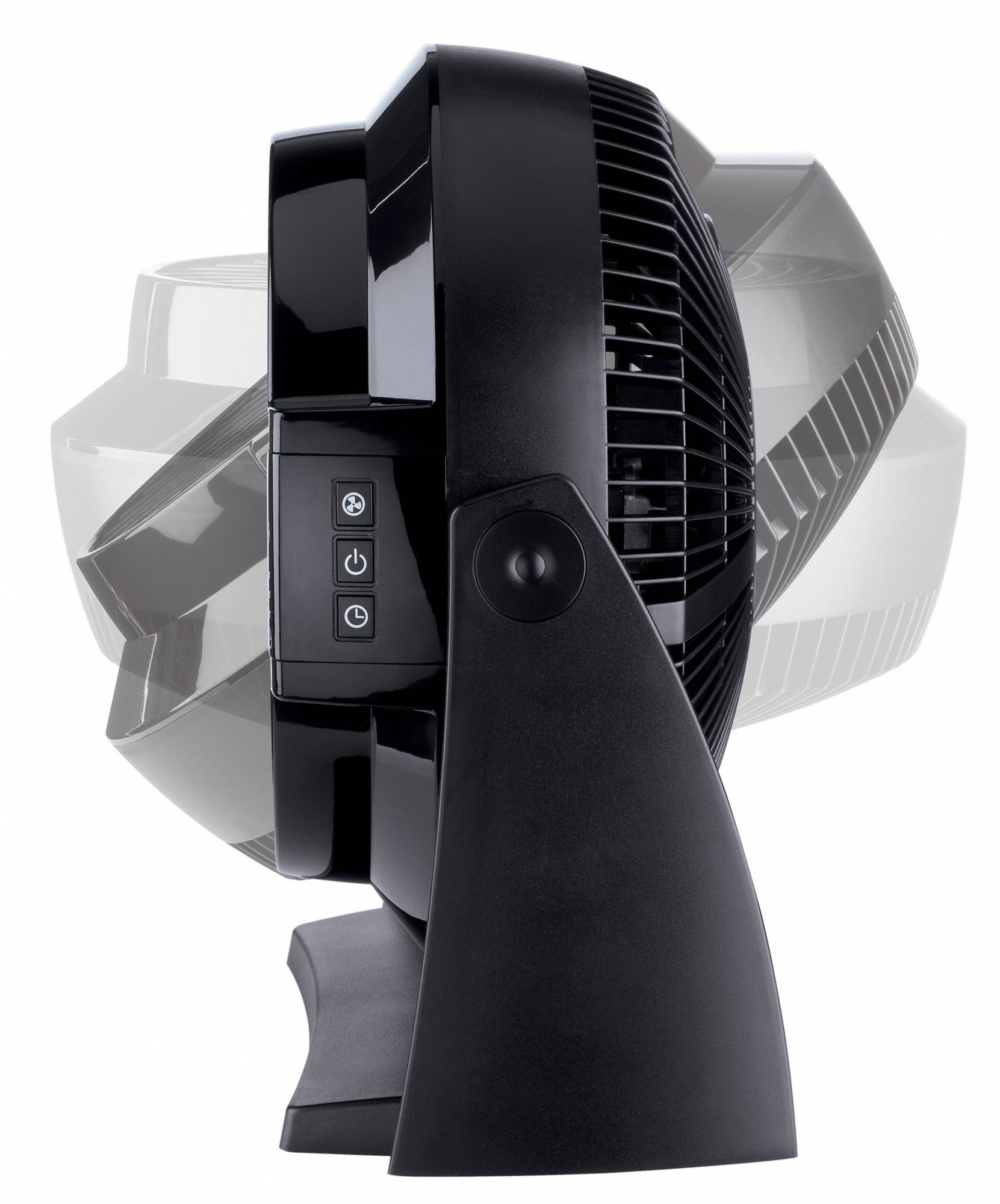 AIR KING Pivoting Fan: 12 in Blade Dia, Non-Oscillating, 3 Speeds, 570 ...
