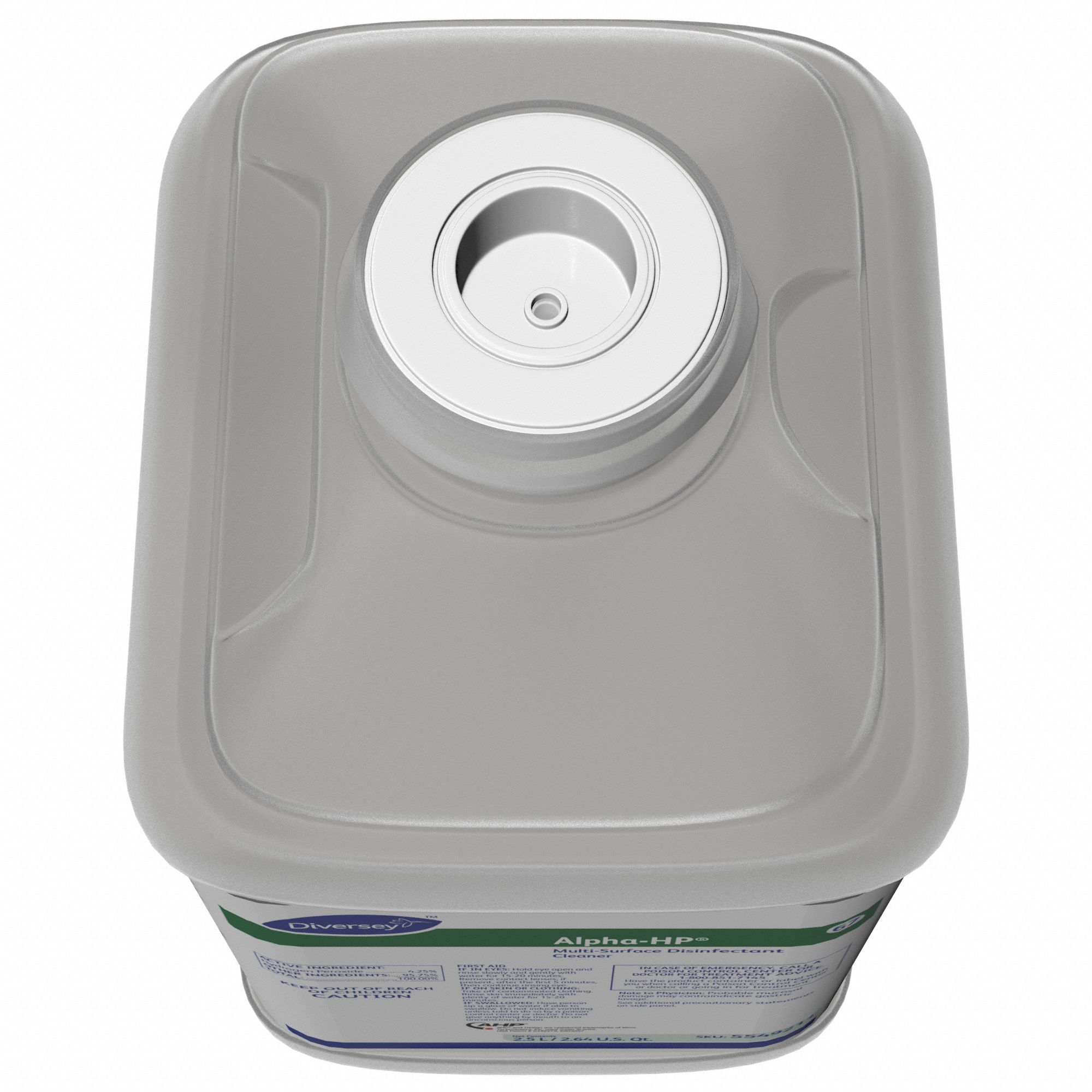 DIVERSEY Multi-Surface Disinfectant Cleaner: Alpha-HP, 67, Fits J-Fill ...