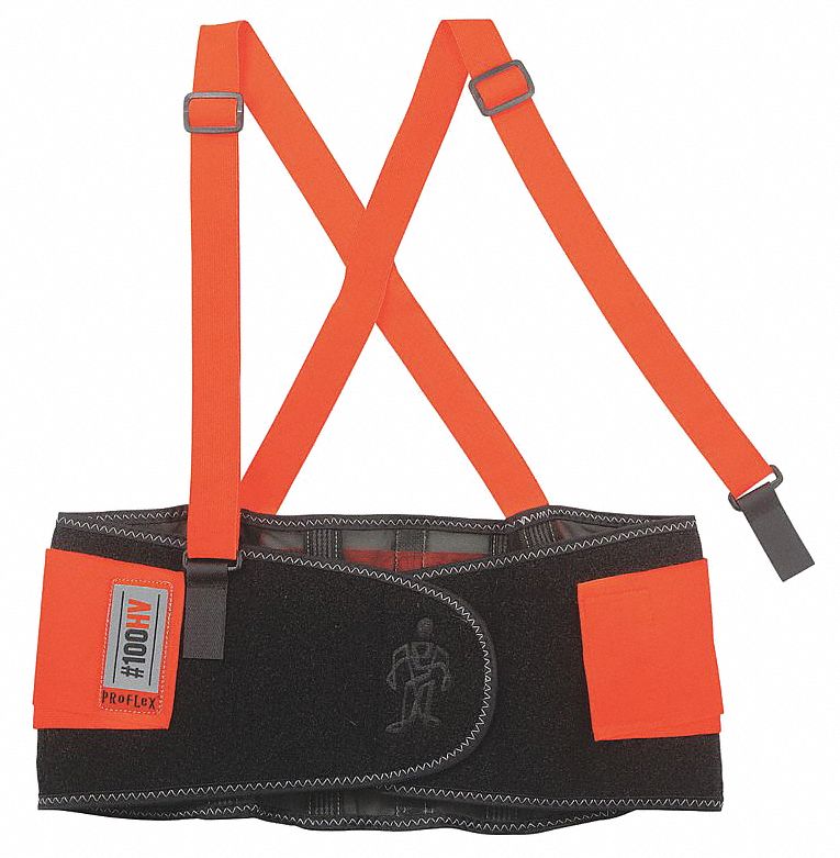 PROFLEX BY ERGODYNE, XS, Includes Suspenders, Back Support - 35ZA88 ...