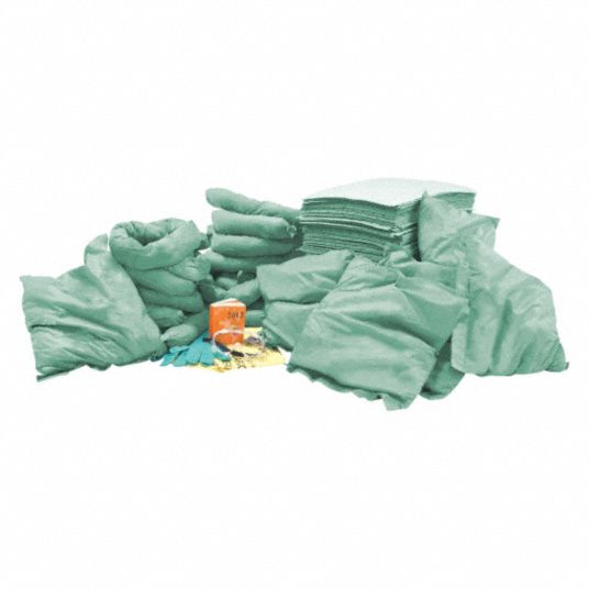 CONDOR, 95 gal Container Capacity, 67 gal Volume Absorbed Per Kit ...