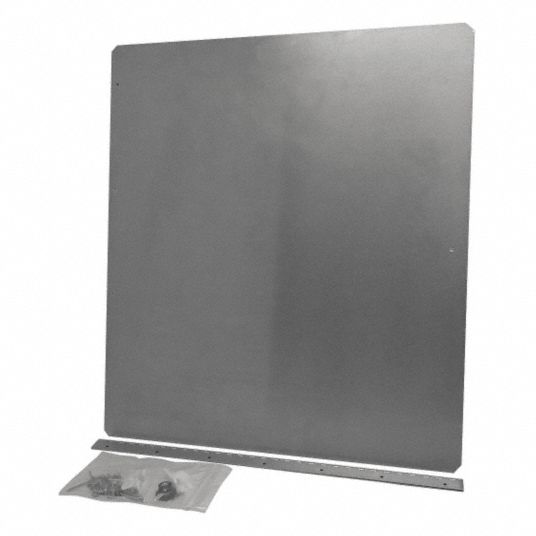 Front Plate, Aluminum, PVC Coated One Side Finish - Grainger
