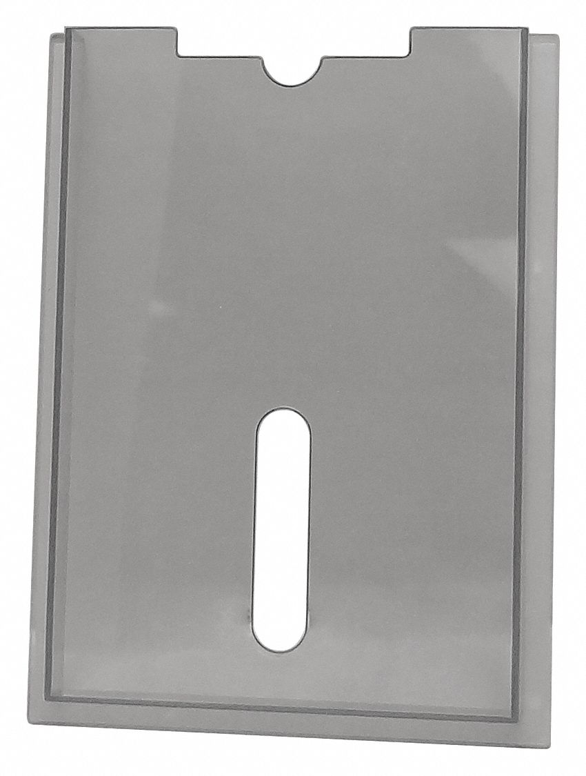 Print Pocket, Plastic, Smooth Finish, For Use With: Any Enclosure, 1 EA ...
