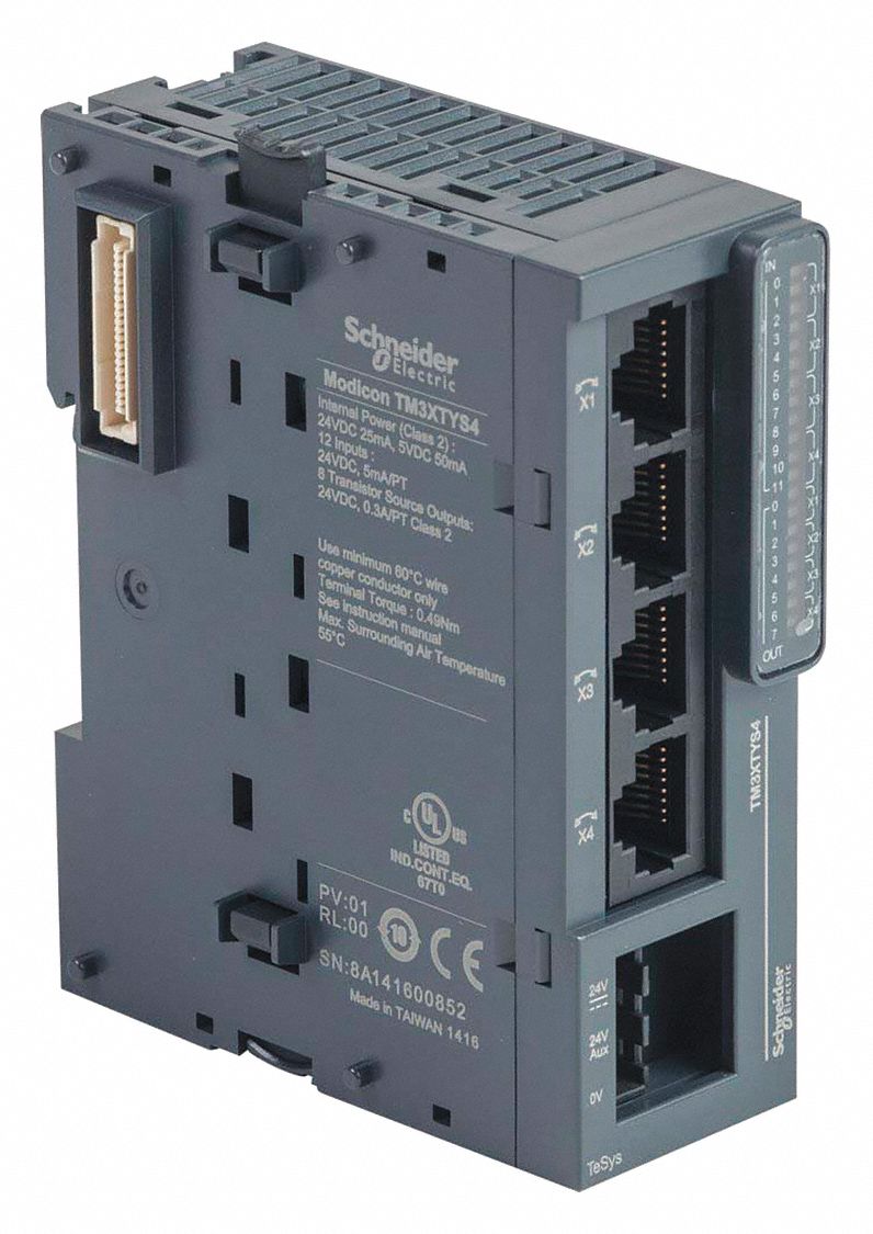 SCHNEIDER ELECTRIC, (4) Analog In, Parallel Interface Module - 35ZW10 ...