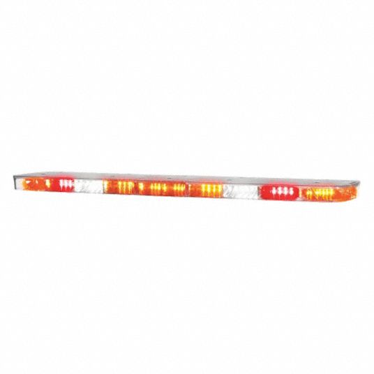 FEDERAL SIGNAL, Full-Size Light Bar Vehicle Light Bar Size, LED, Light ...