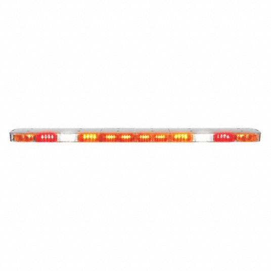 FEDERAL SIGNAL, Full-Size Light Bar Vehicle Light Bar Size, LED, Light ...
