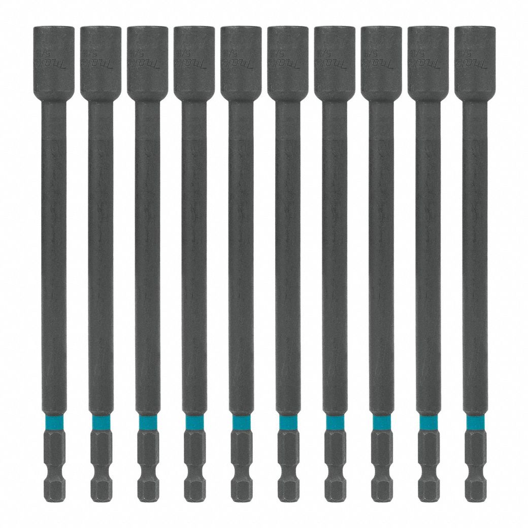MAKITA, 10, PK, Nut Driver - 360KC9|A-99465 - Grainger