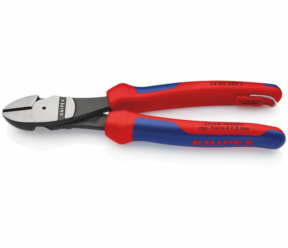 KNIPEX Pinza de Corte Diagonal 8" Rojo/Azul - 360KV3 | 74 02 200 T ...