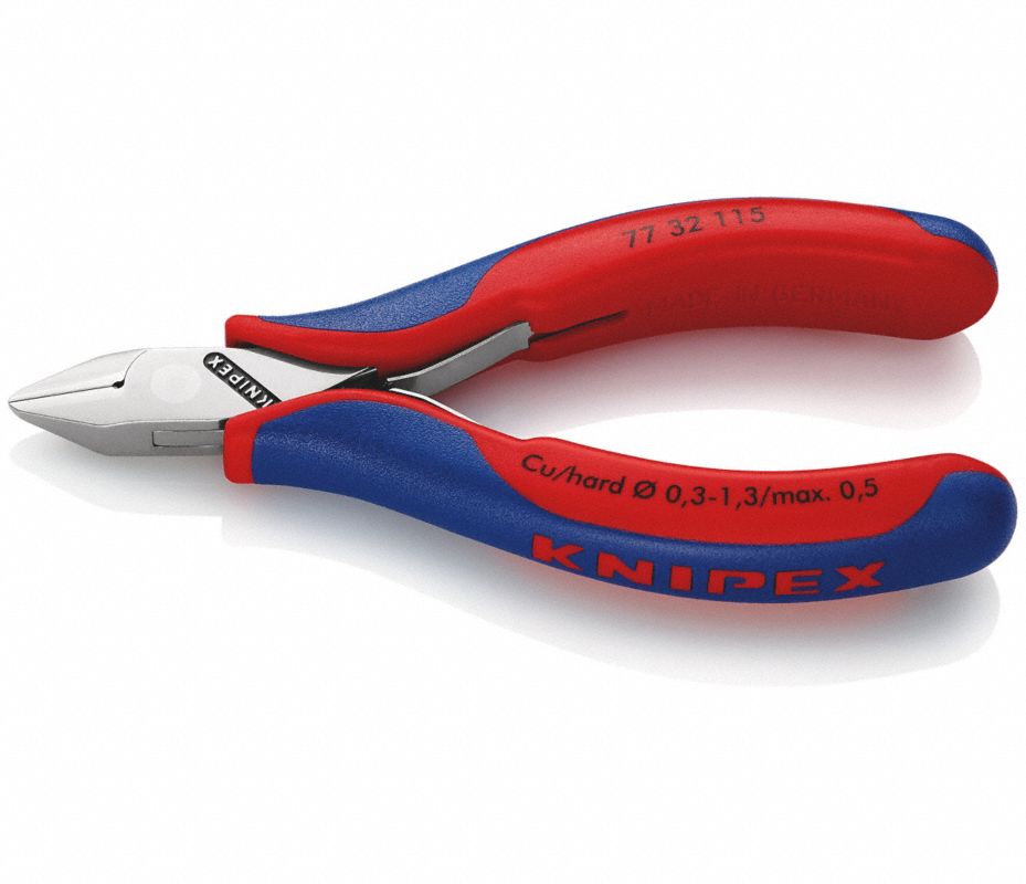 KNIPEX Pinza de Corte Diagonal 4-3/4" Rojo - 360KW0 | 77 32 115 ...