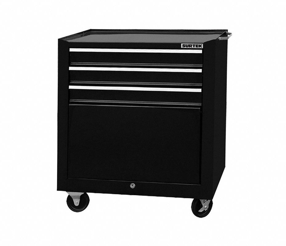 SURTEK Gabinete Móvil 25-3/8" x 27" x 17-1/8" con 4 cajones - 360ZA8 ...