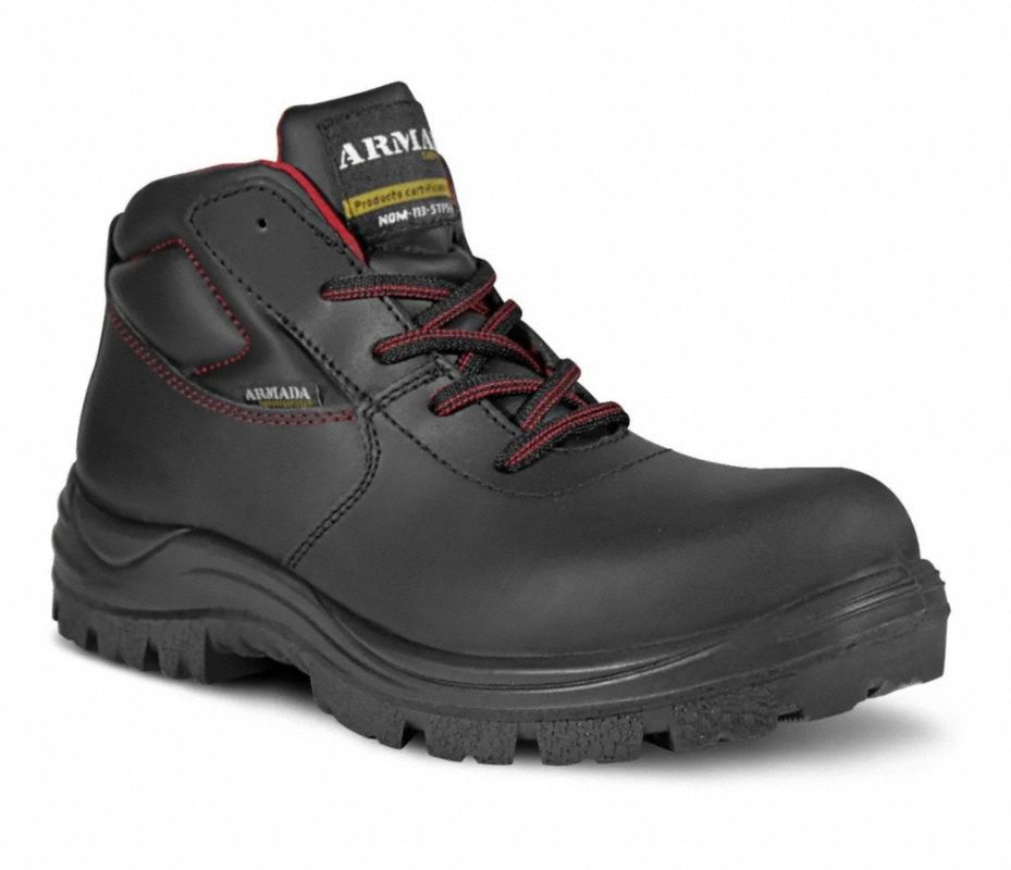 ARMADA Botines de Seguridad con puntera de Poliamida Negro Talla 12 ...