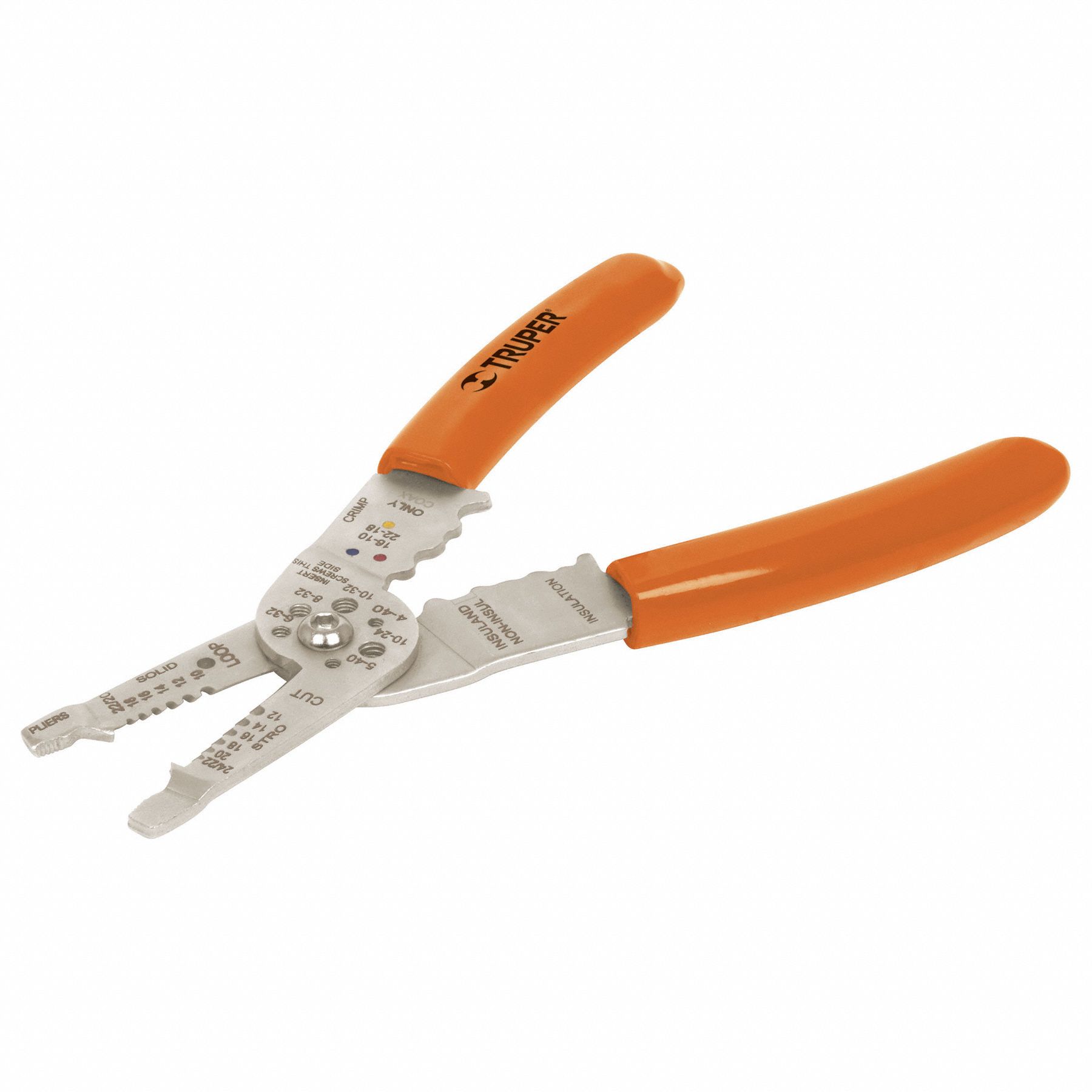 TRUPER Pelacables - Cortadores y Peladores de Cable - 361LY7 | PE-CA-8 ...