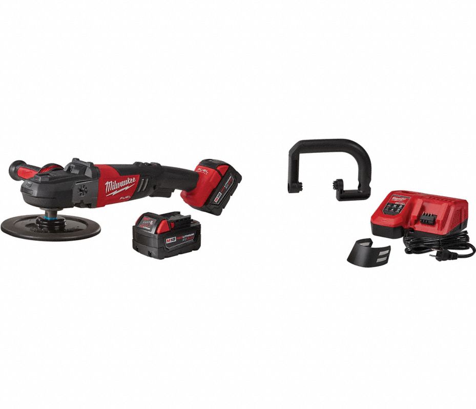 MILWAUKEE Kit de Pulidora Inalámbrica - 361PY8 | 2738-22 - Grainger México