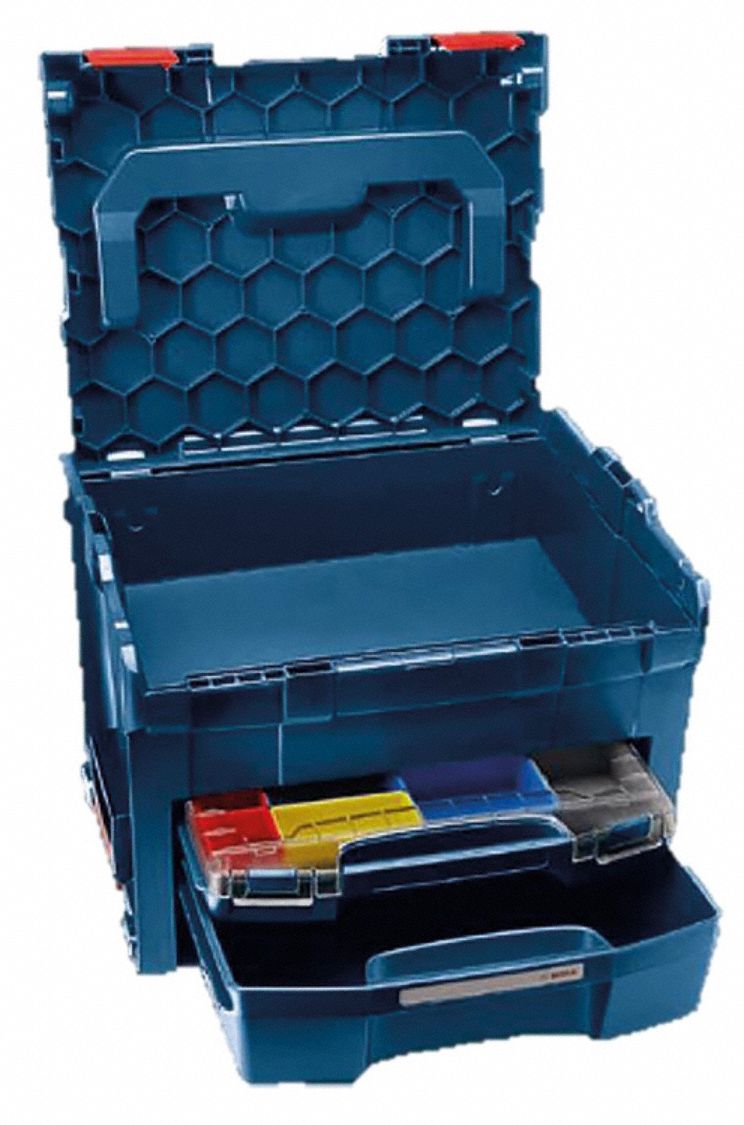 BOSCH Caja de Herramientas BOXX® Plástico Azul 10-3/4" x 17-3/8" x 14-1 ...