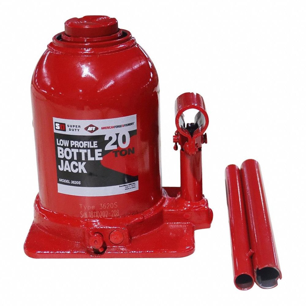 AMERICAN FORGE & FOUNDRY, Steel, Manual, Bottle Jack - 806JC1|3620S ...