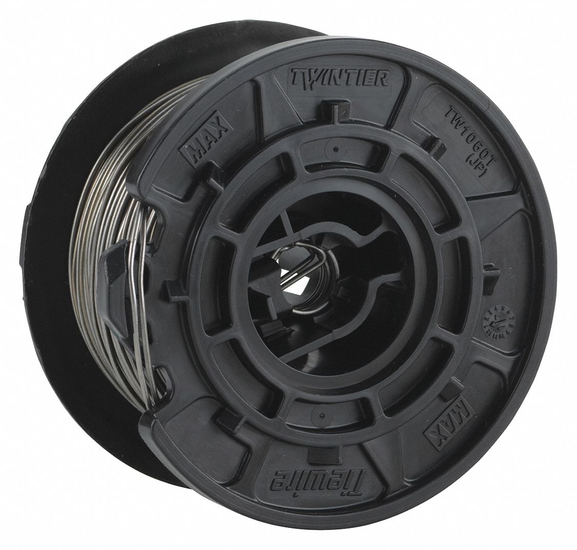 MAX 19 Gauge Steel Rebar Tie Wire, 215 ft, EA 1 - 489P17|TW1061T - Grainger