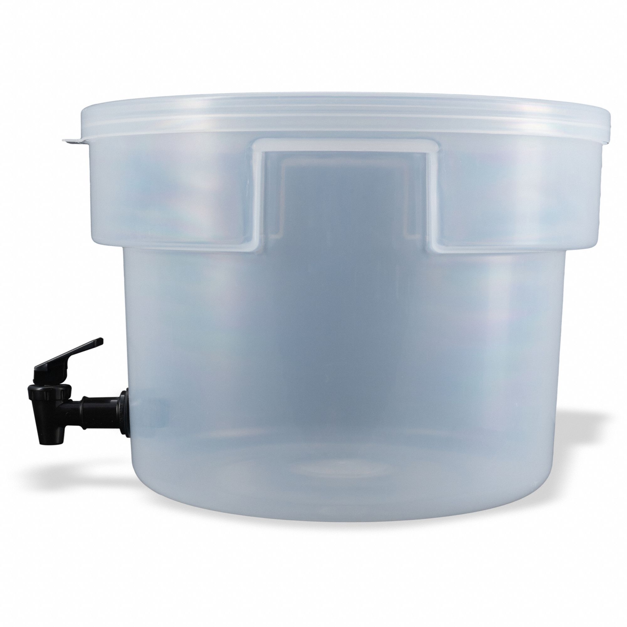 CARLISLE, 3 gal Capacity, Clear, Round Dispenser - 212H71|221930 - Grainger