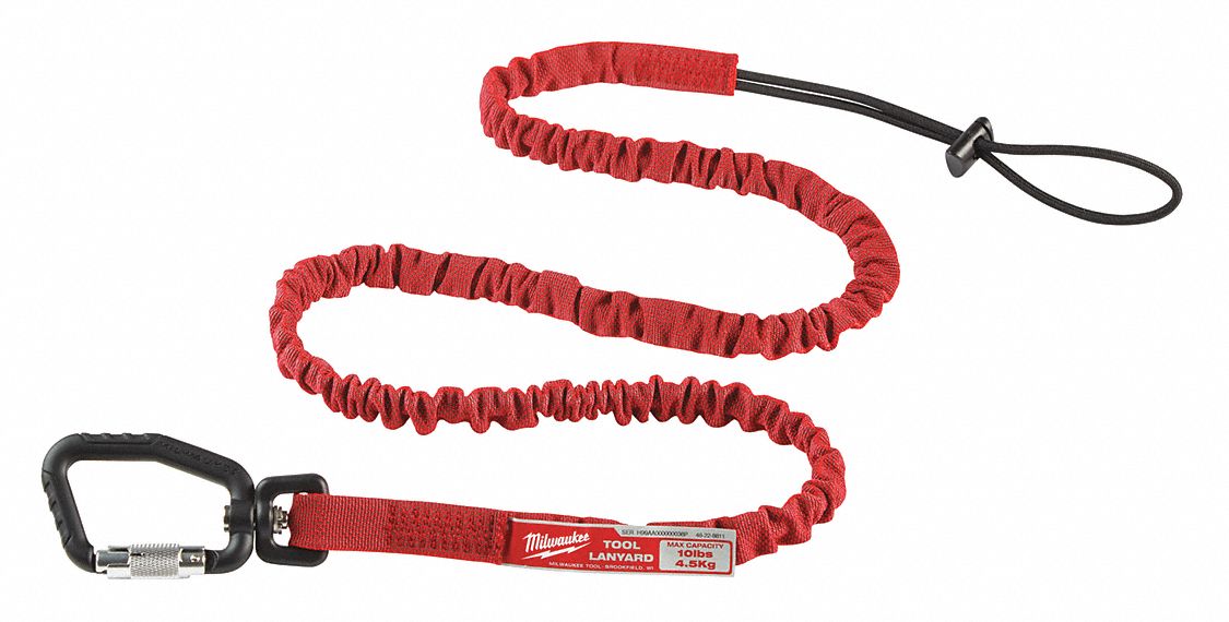 Extend Reach Locking Tool Lanyard,10 lb. - Grainger