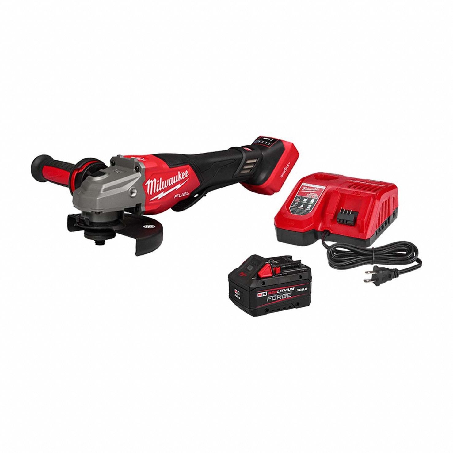 6 in_4 1/2 in Wheel Dia, Brushless Motor, Angle Grinder Kit - 443RZ0 ...