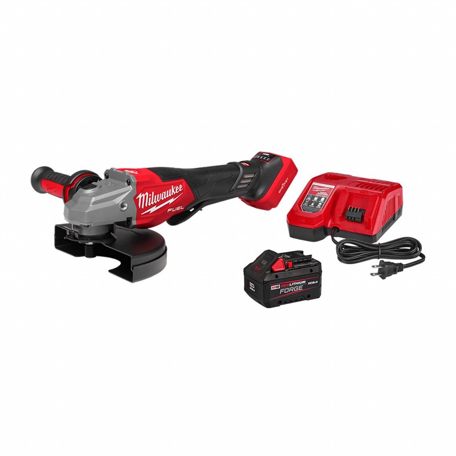 7 in Wheel Dia, Brushless Motor, Angle Grinder Kit - 443TD5|3674-20, 48 ...