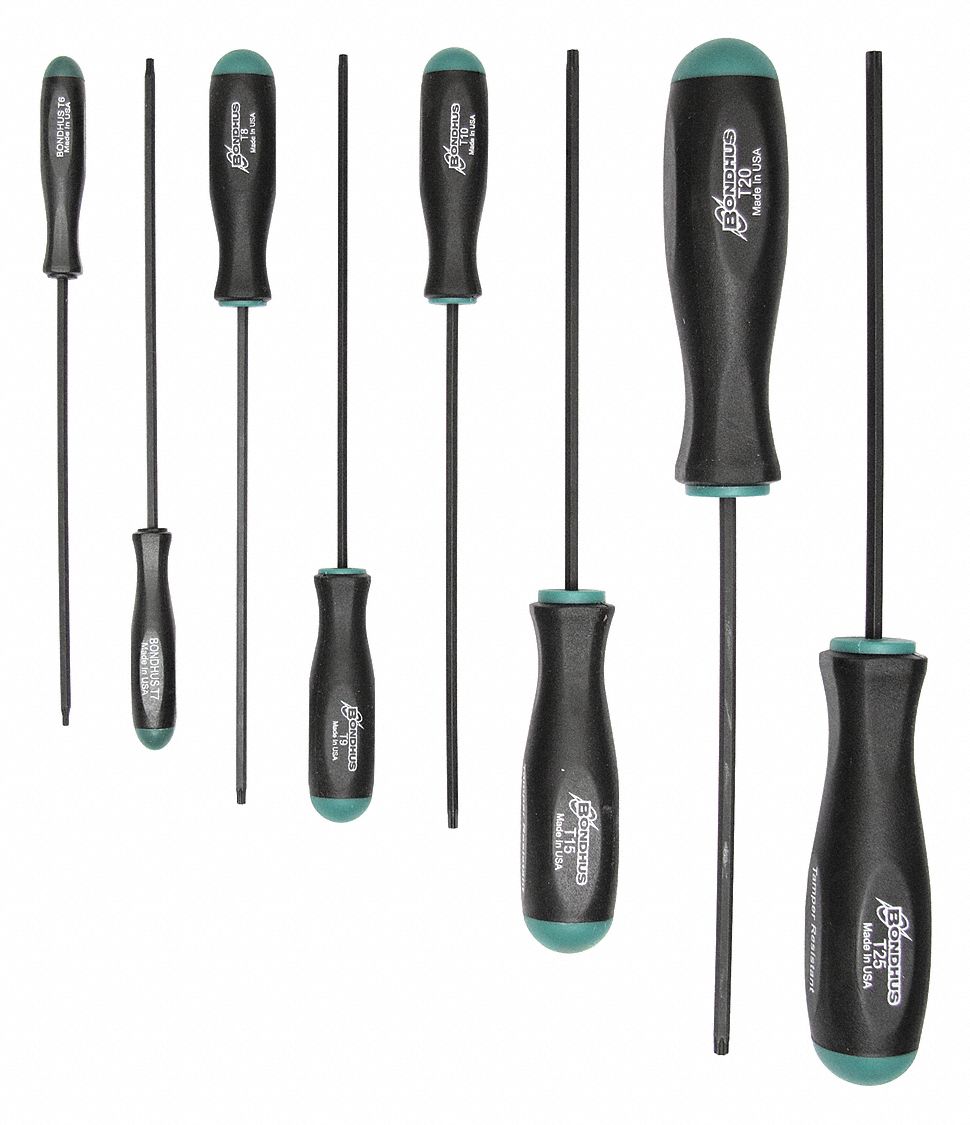 BONDHUS, Screwdriver Torx - 367A61|TSX8S - Grainger