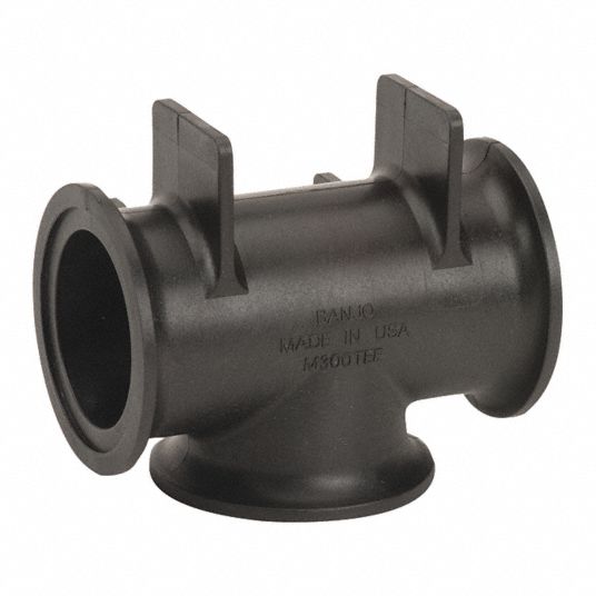 Tee, 3 in x 3 in x 3 in Fitting Pipe Size, Tee Pipe Fitting - 367G71 ...