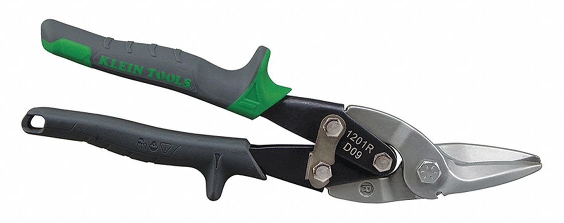 Aviation Snips,Wire Cutter,Right - Grainger