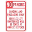 Loading & Unloading Zone Signs - Grainger Industrial Supply
