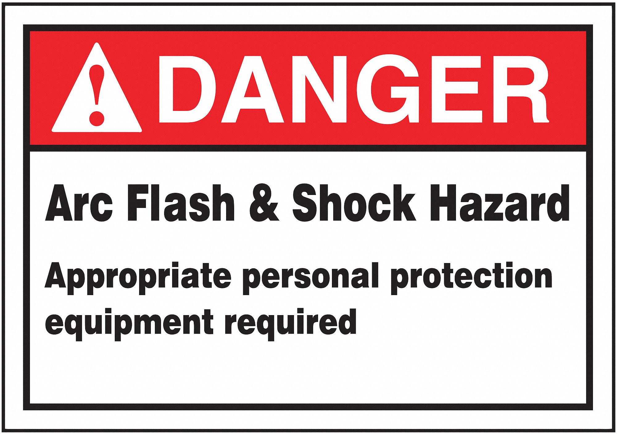 Vinyl, Adhesive Sign Mounting, Arc Flash Label - 36A913|LELC132 - Grainger