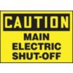 Emergency Shut-Off Signs - Grainger Industrial Supply