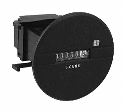 TRUMETER, Hour Meters, Front Panel Mounting, Hour Meter - 36C751|711 ...