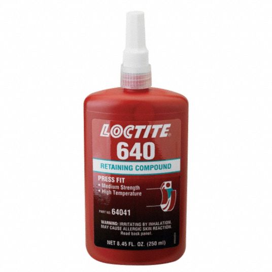 LOCTITE, 640, 8.5 fl oz, Retaining Compound - 36D057|135521 - Grainger