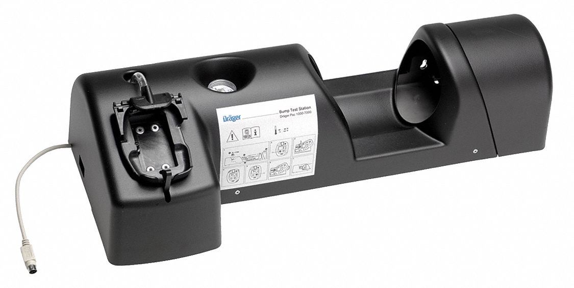 Bump Test Station, 34/58/103L Cylinder Size, Pressure Gauge Status ...