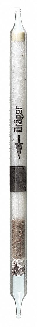 Glass, Reagent Detector Tube, Detects For Benzene, 14 to 420 ppm ...