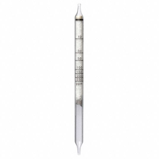 Glass, Reagent Detector Tube, Detects For Styrene, Monostyrene, 10 to ...