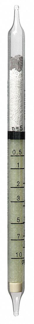 Glass, Reagent Detector Tube, Detects For Nitrogen Dioxide, 0.5 to 25 ...
