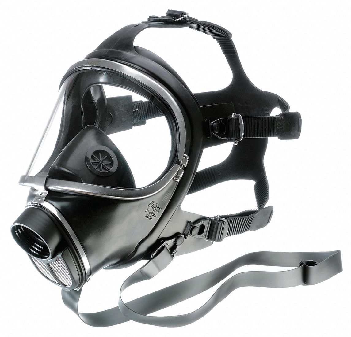 DRAEGER FULL-FACE MASK WITH NECK STRAP, X-PLORE 6530, PC VISOR ...