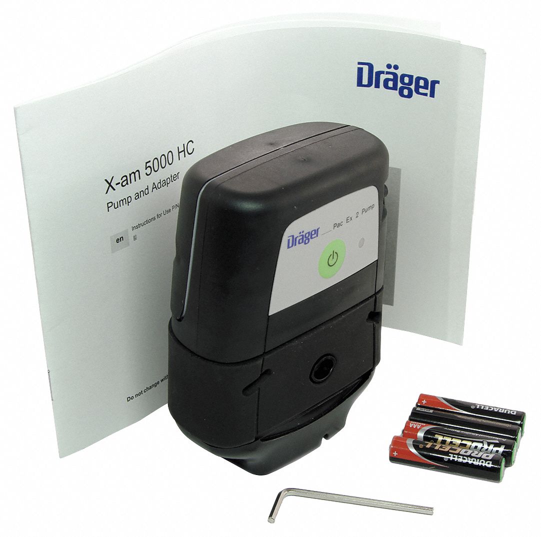 DRAEGER Pump Kit, For Use With X-am 2000, X-am 5000, X-am 5600, 4 ...