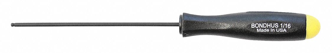 BONDHUS 1/16 Balldriver Tool - 36F665|10603 - Grainger