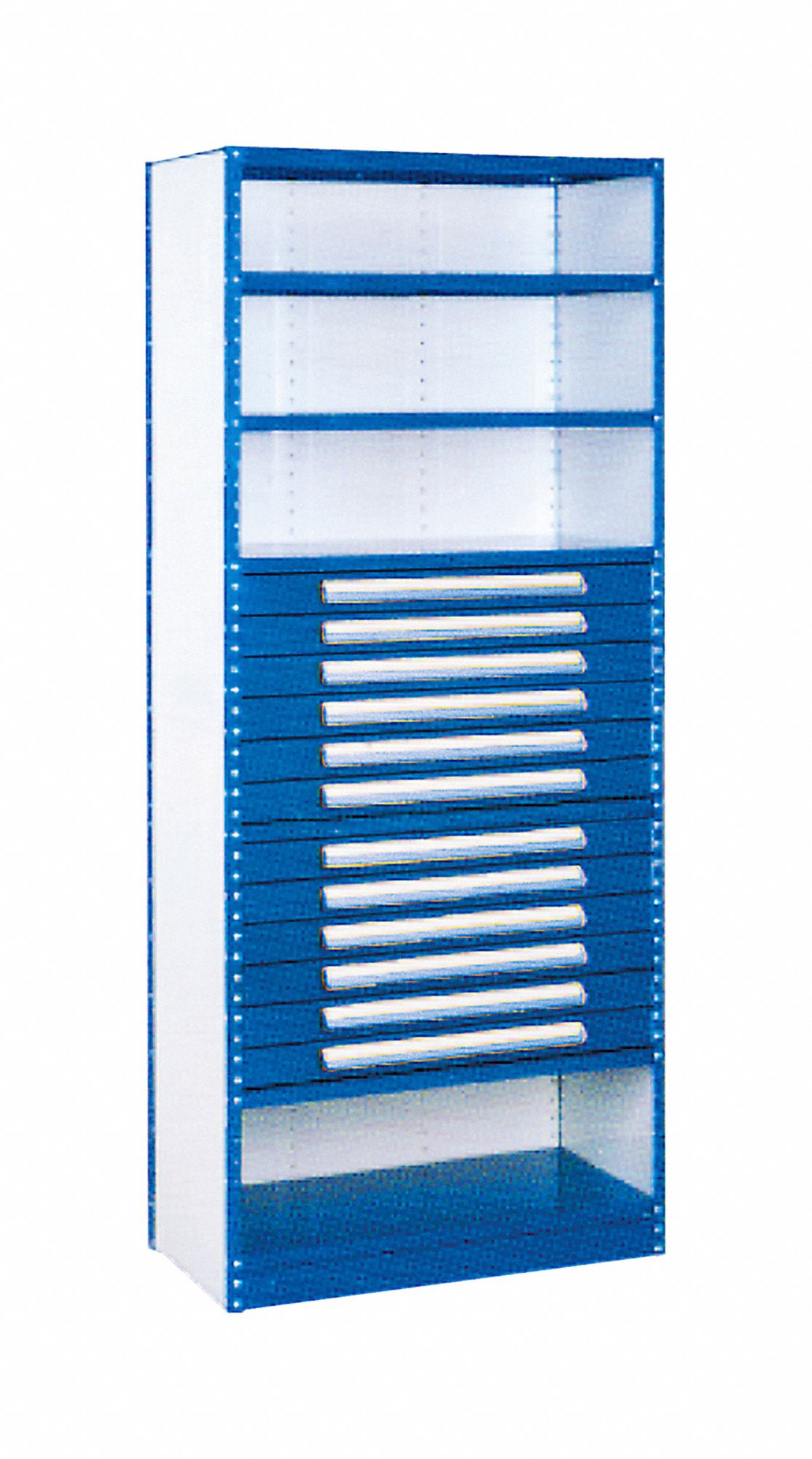 EQUIPTO, Standalone, Heavy-Duty, Metal Shelving - 36F804|S4203DN-RB ...