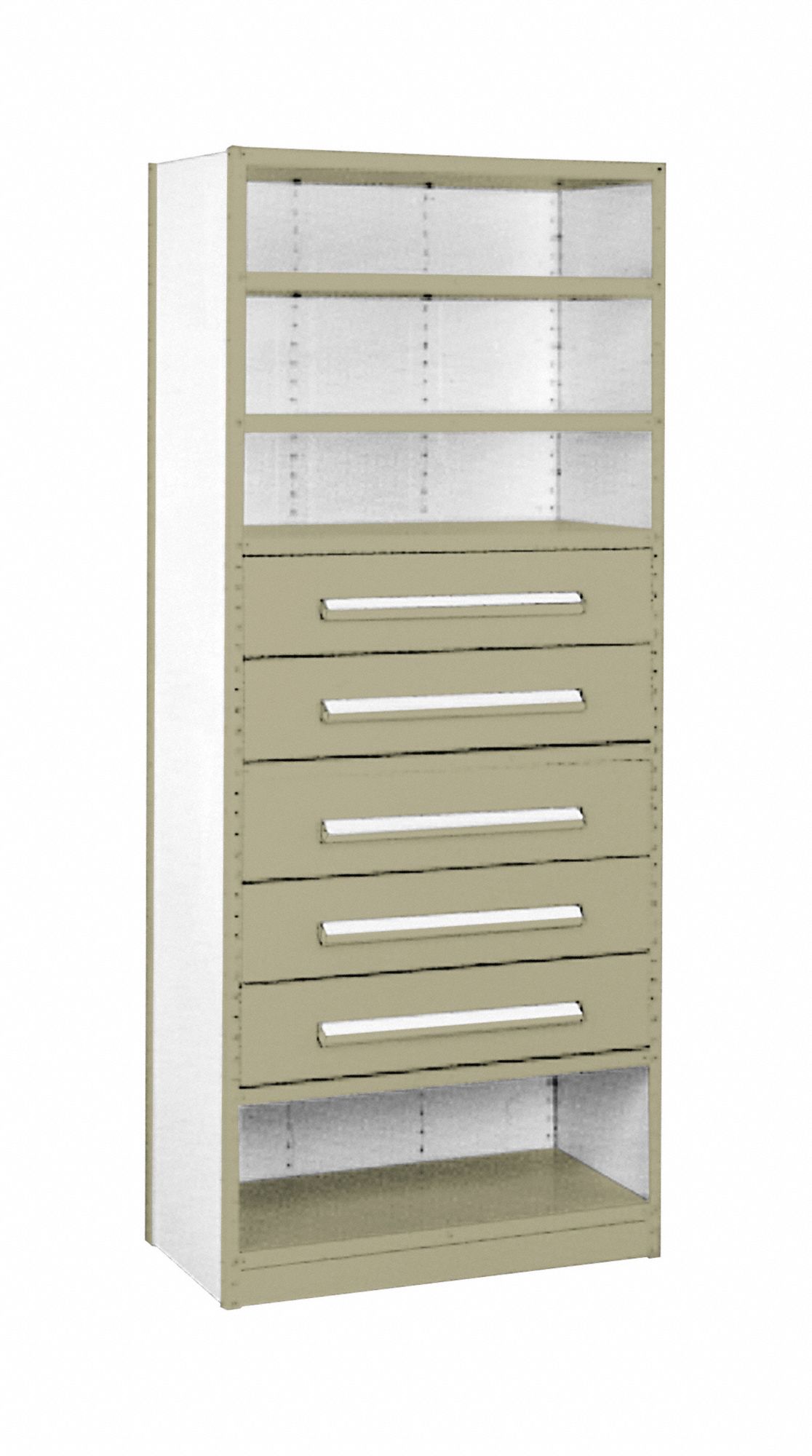EQUIPTO, Standalone, Heavy-Duty, Metal Shelving - 36F891|4206DN-PY ...