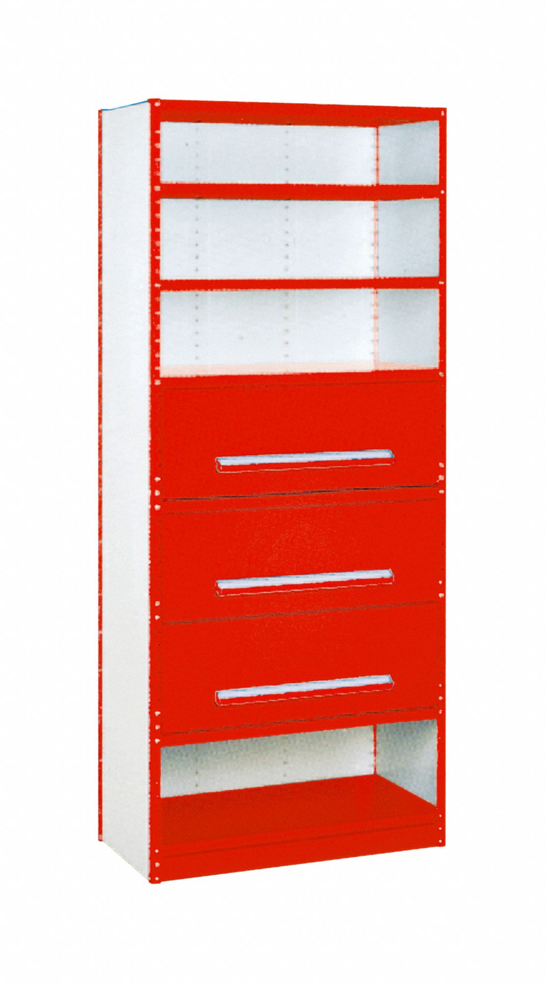 EQUIPTO, Standalone, Heavy-Duty, Metal Shelving - 36F906|4207DN-RD ...