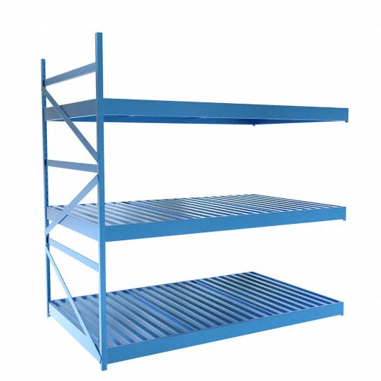 EQUIPTO, Add-On, Light-Duty, Bulk Rack With Decking - 36F993|1015D53A ...