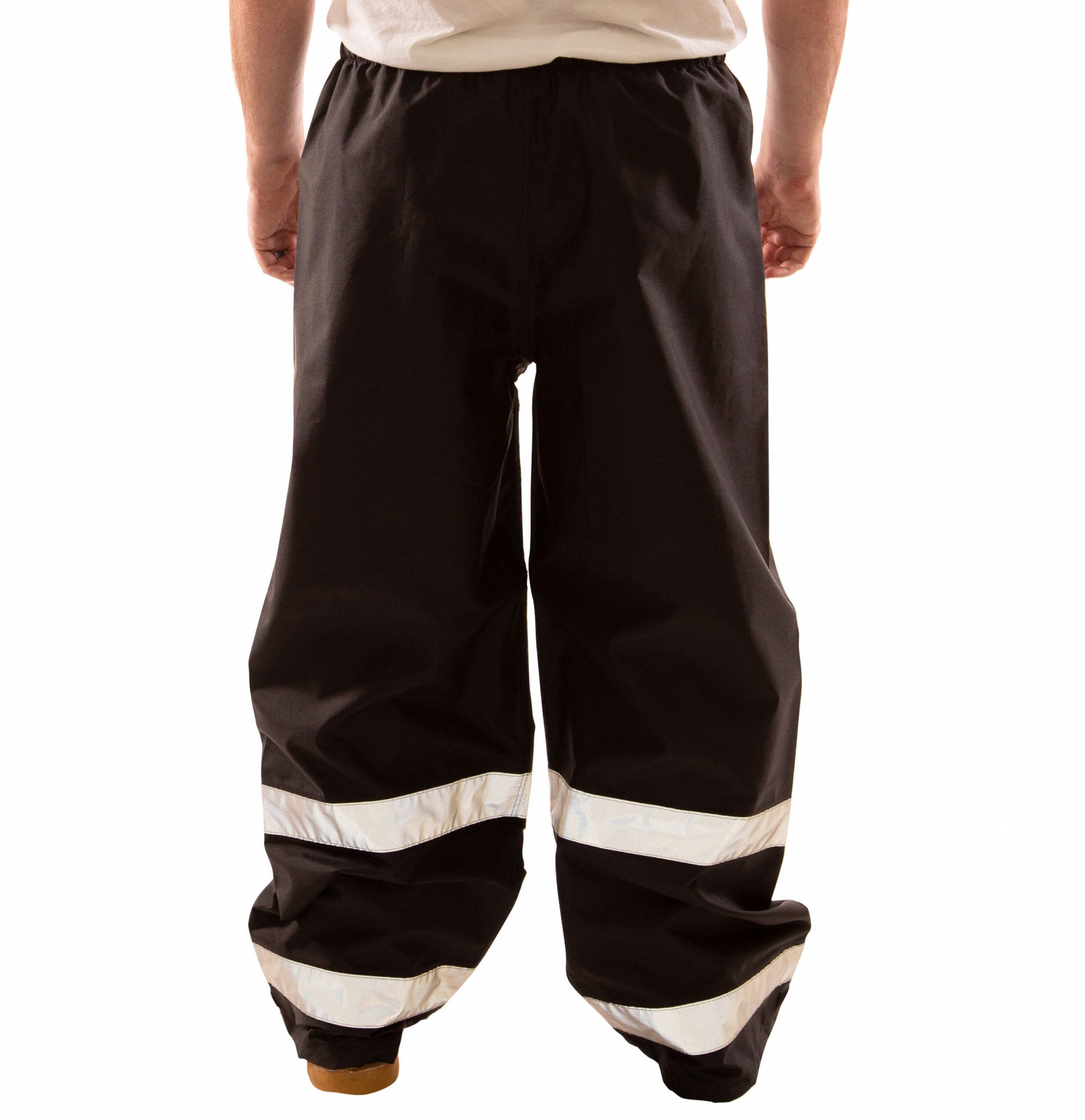 TINGLEY High Visibility Rain Pants: M ( 38 in x 29 in ), Rain Pants ...