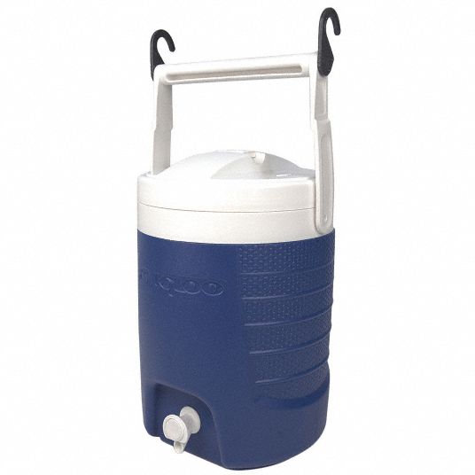 IGLOO, Blue, White, Beverage Jug - 36FN74|41224 - Grainger