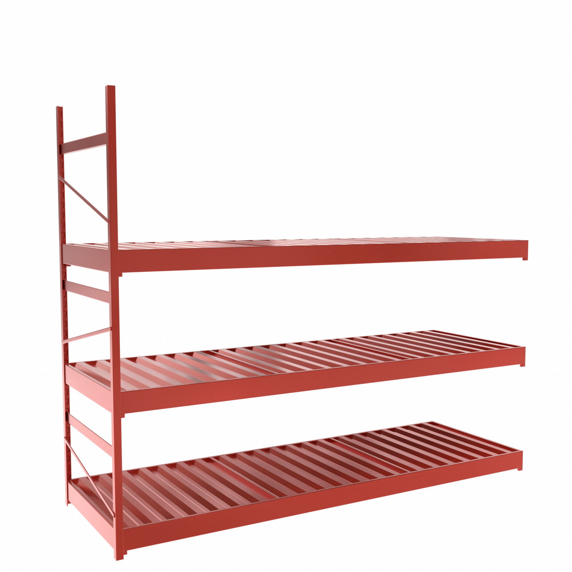 EQUIPTO, Add-On, Light-Duty, Bulk Rack With Decking - 36G007|1015D62A ...