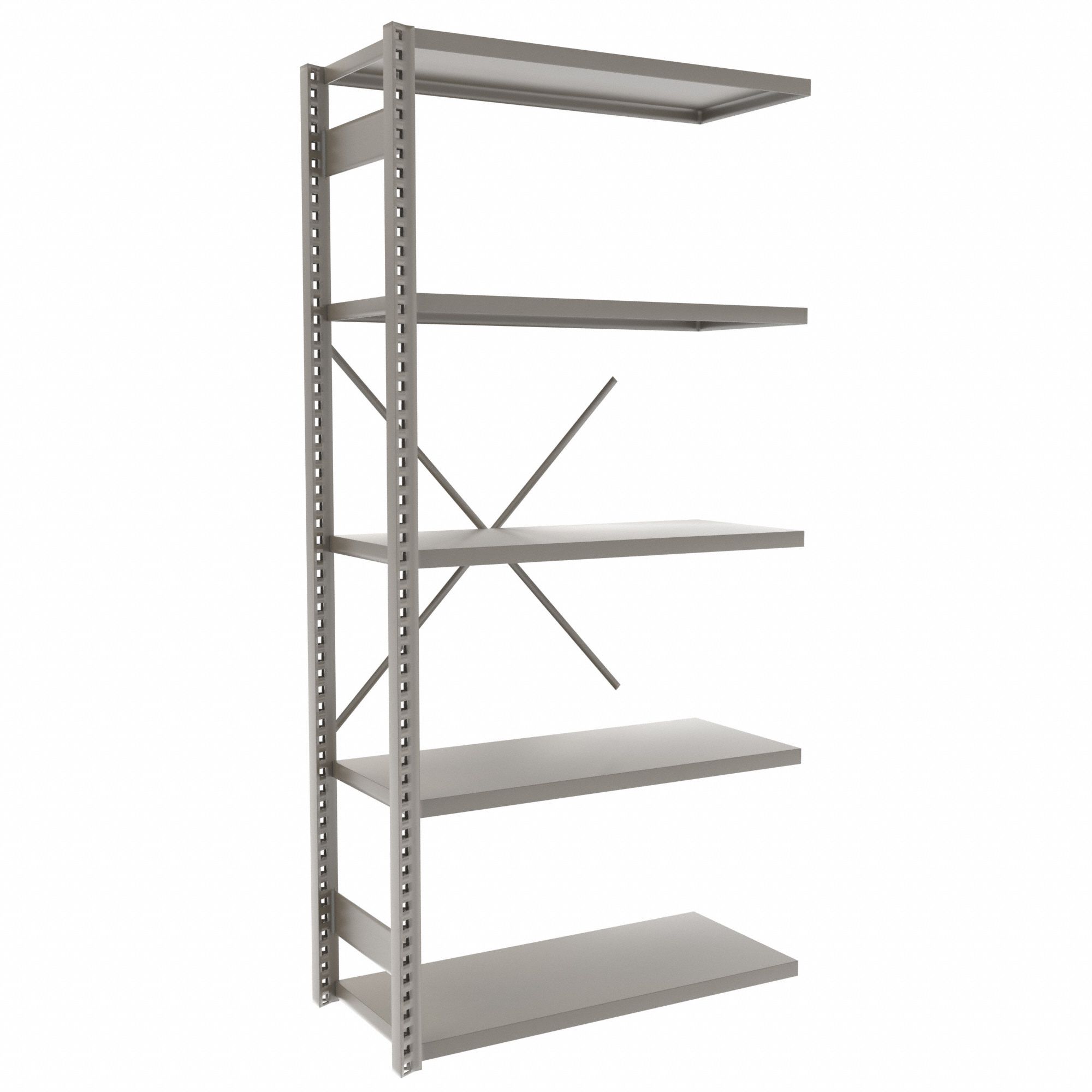 EQUIPTO, Add-On, Heavy-Duty, Metal Shelving - 36G081|663Y5A-PY - Grainger