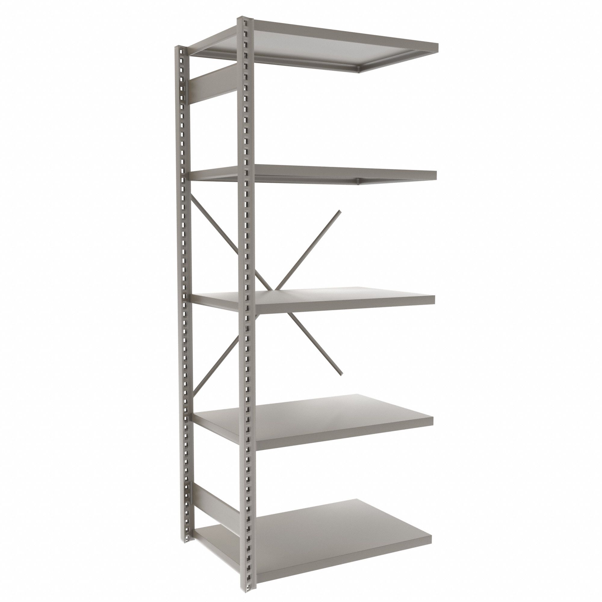 EQUIPTO, Add-On, Heavy-Duty, Metal Shelving - 36G110|665-5A-PY - Grainger