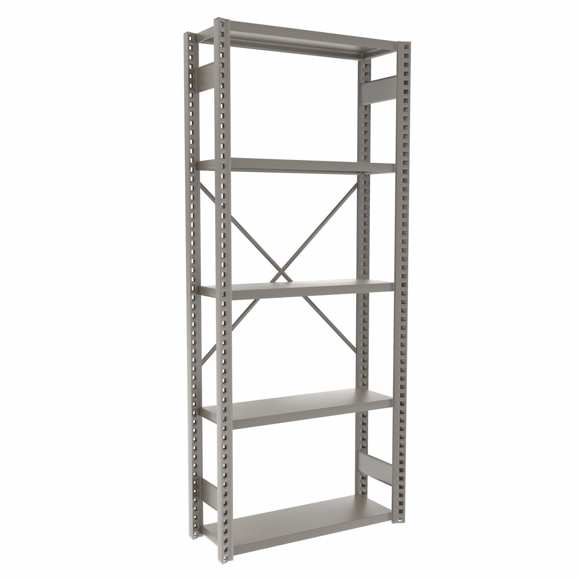 EQUIPTO, Starter, Heavy-Duty, Metal Shelving - 36G118|661-5S-PY - Grainger