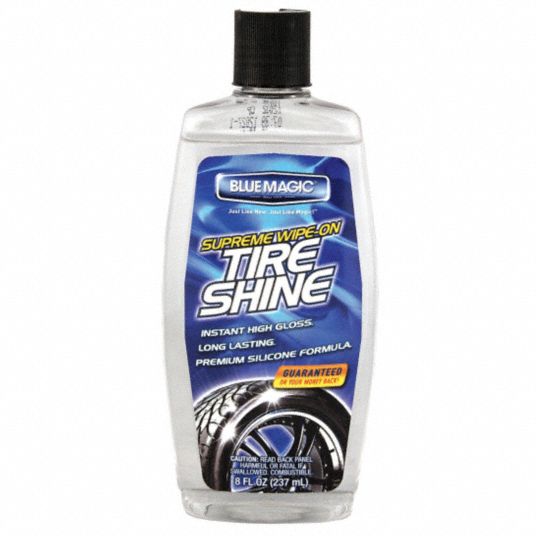 BLUE MAGIC, 8 oz Container Size, Tire Shine - 36G631|690-06 - Grainger