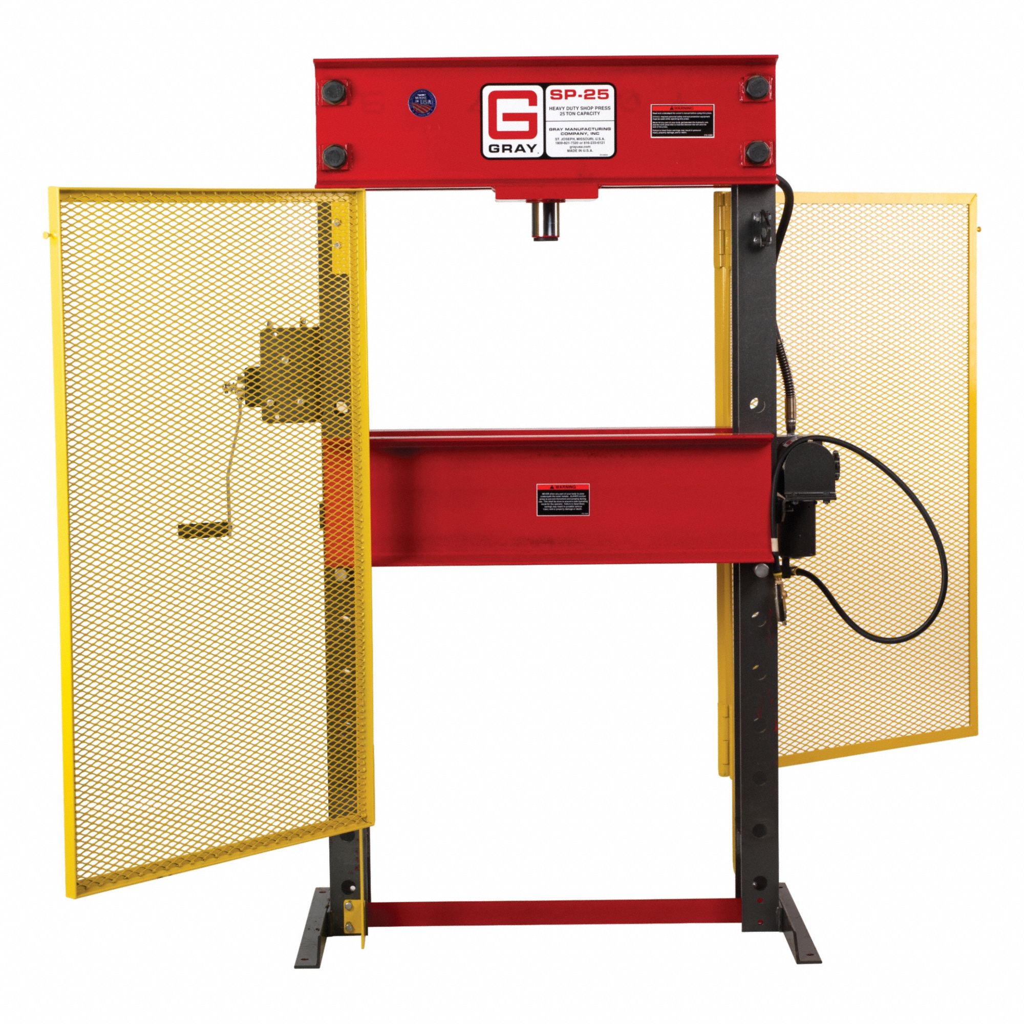 GRAY, For Use w/ SP-25, Shop Press Guard - 36G644|Guard for SP25 Shop ...